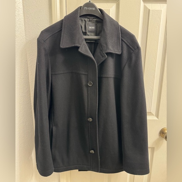 Hugo Boss | Jackets & Coats | Hugo Boss Cashmere Wool Coat Chester ...